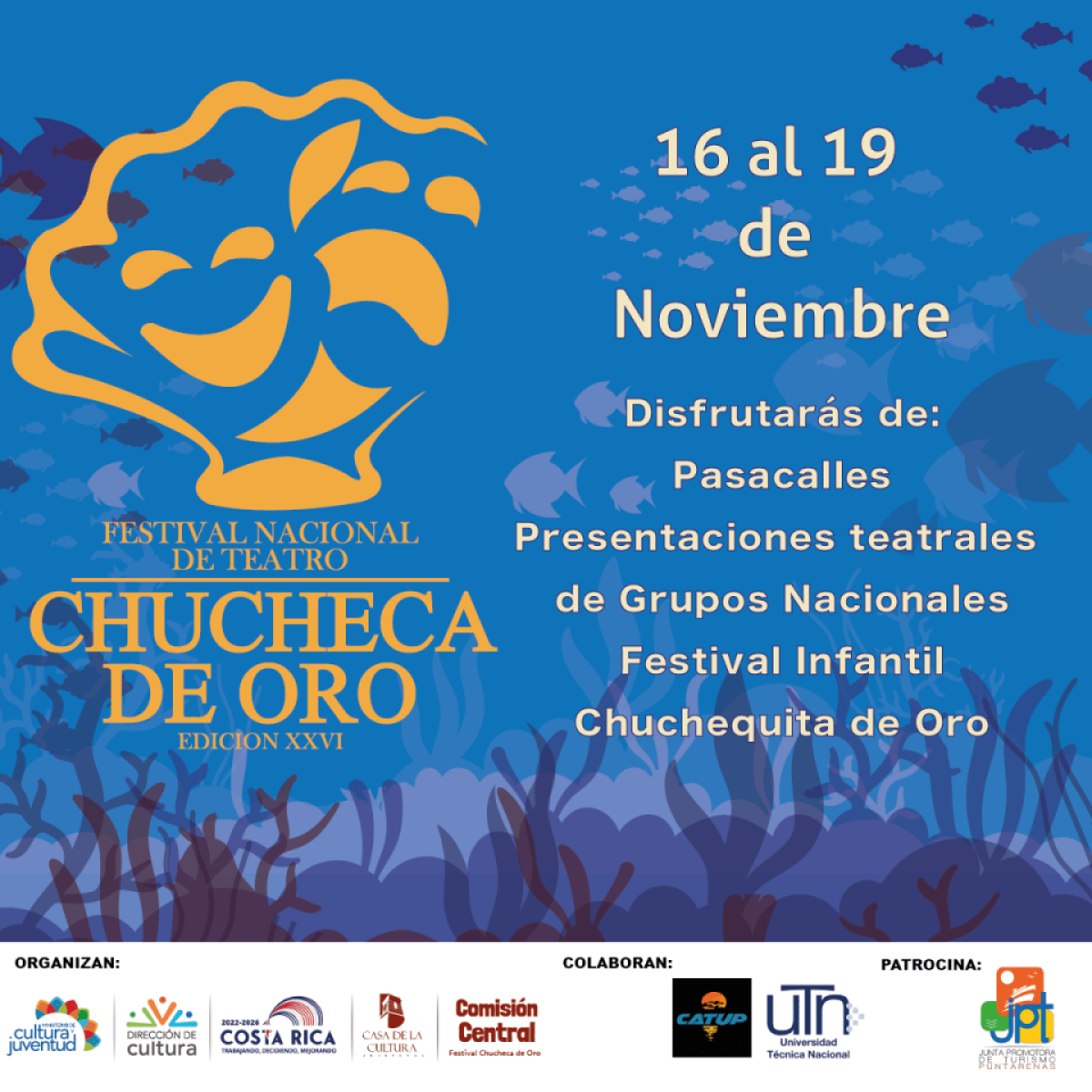 XXVI Festival Nacional de Teatro Chucheca de Oro | Ministerio de ...