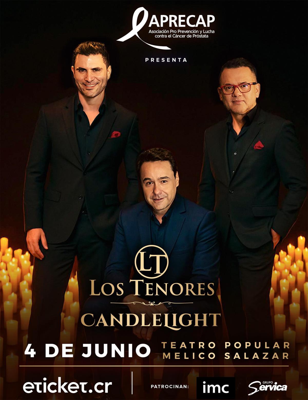 Concierto "CandleLight" a cargo de los Tenores| Teatro Popular Melico ...